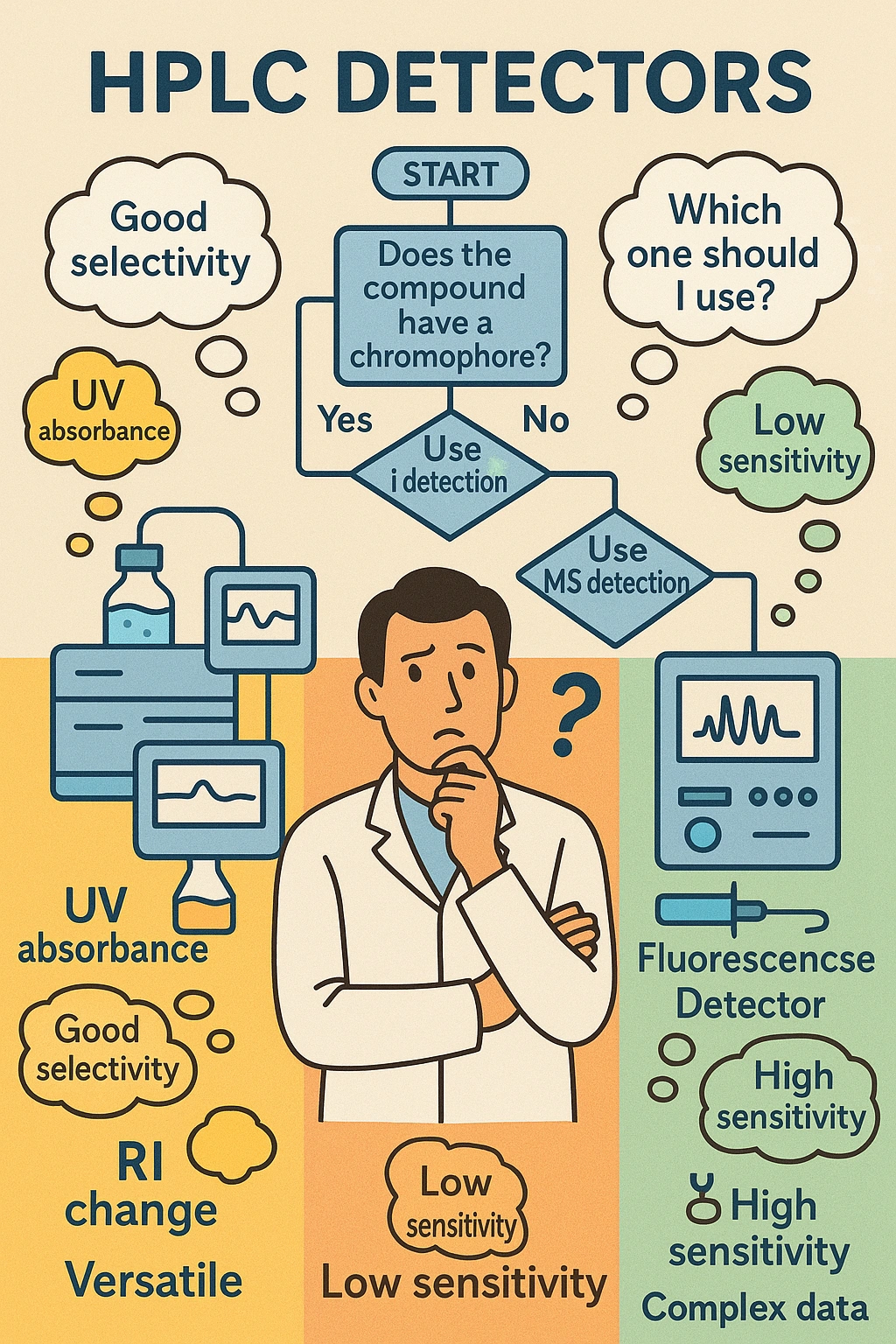 HPLC Detectors Explained: Master 3 free skills that matter